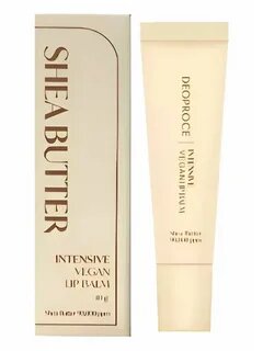 Бальзам Deoproce для губ SHEA BUTTER INTENSIVE VEGAN LIP BALM, 10 гр