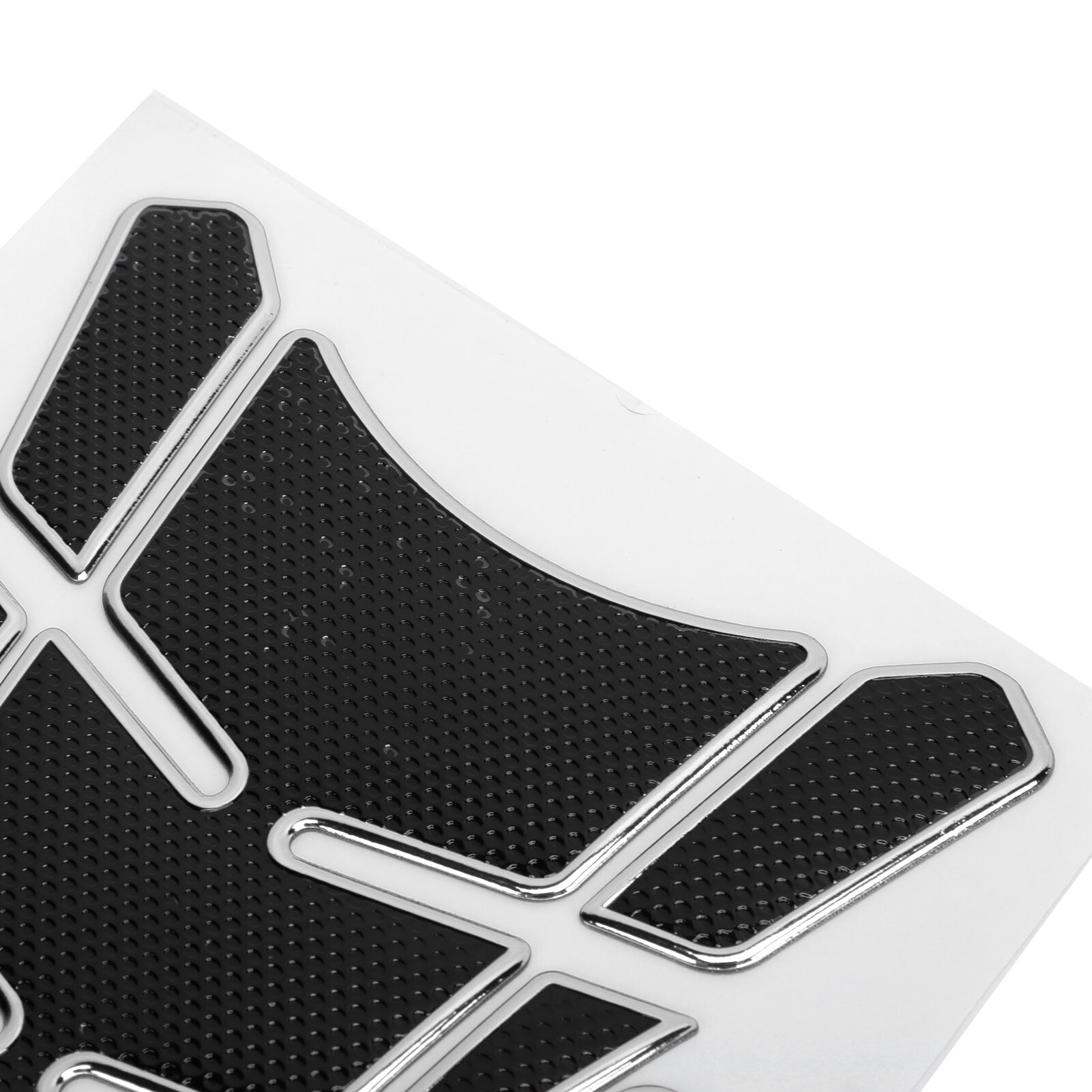 Наклейка на топливный бак мотоцикла, губчатая лента, круглая точка, универсальная персонализированная защитная накладка (черный, серебристый)