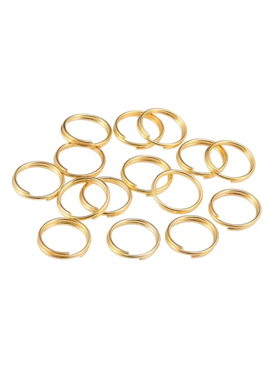 Колечки соединительные 5 мм двойные