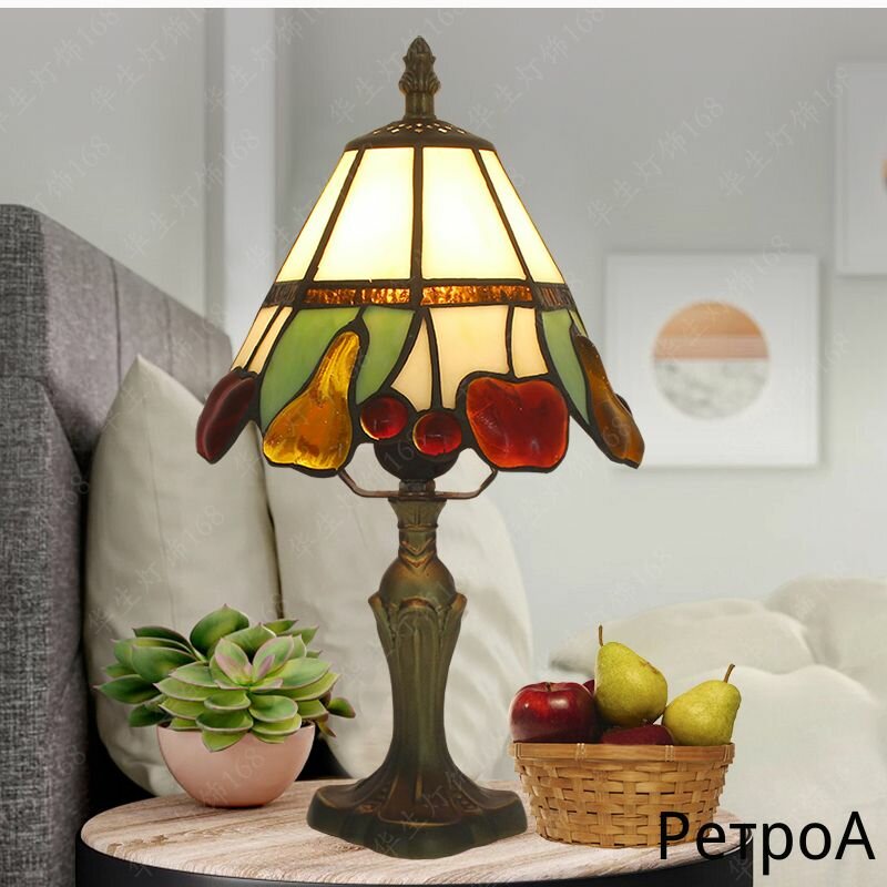 Лампа настольная РетроA P102A Прикроватная лампа от Тиффани
