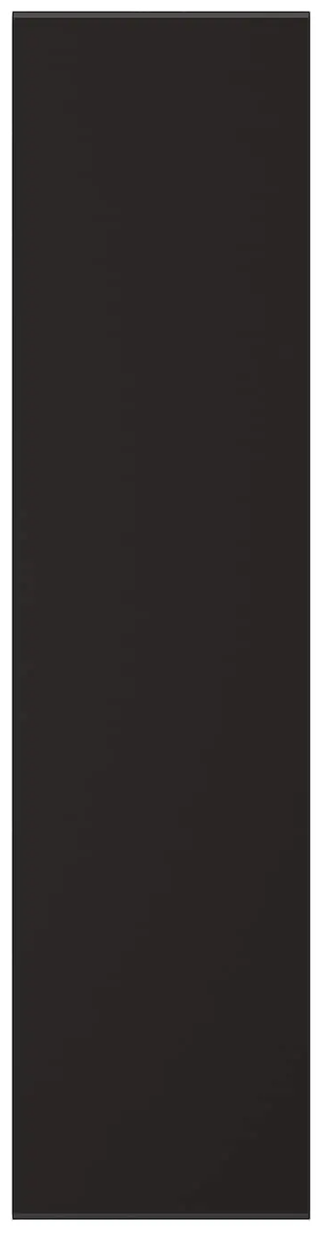 Дверца икеа кунгсбакка 20x80 см для кухонного гарнитура, антрацит