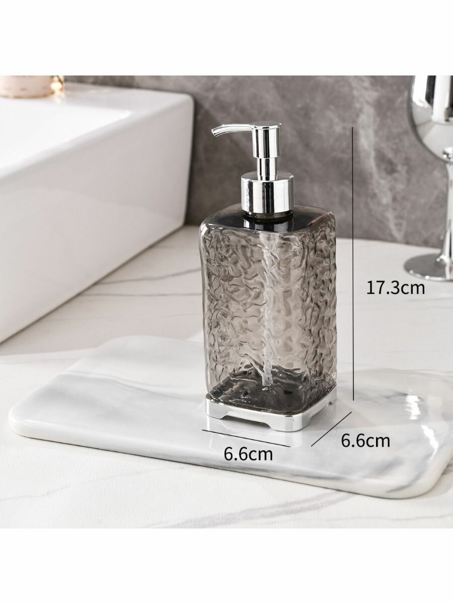 Дозатор механический для жидкого мыла / 450 мл, 1 шт , пластик