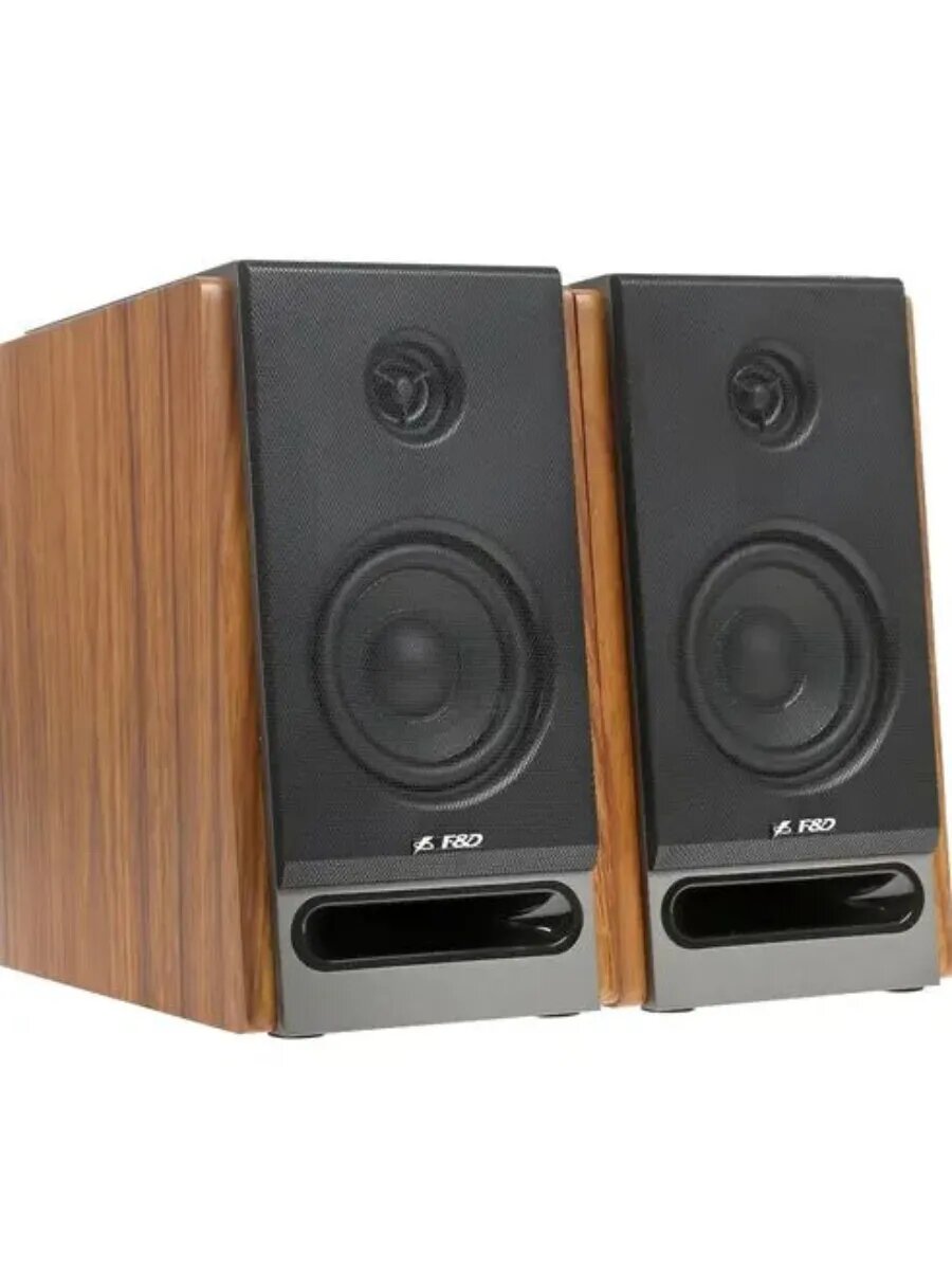 Колонки R27BT коричневый - 2.0, 25 Вт