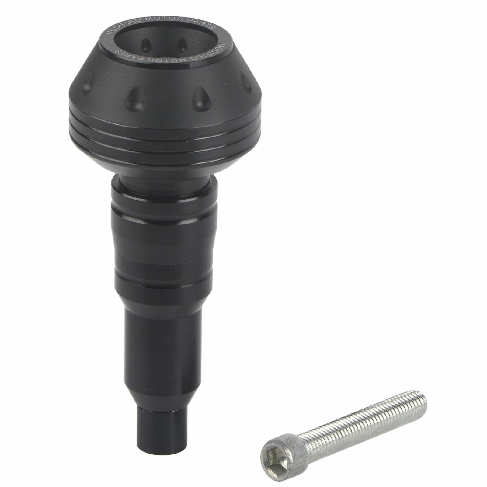 Выхлопная рама мотоцикла из алюминиевого сплава с ЧПУ, слайдер, защита от падений, черный, прочный, ударопрочный