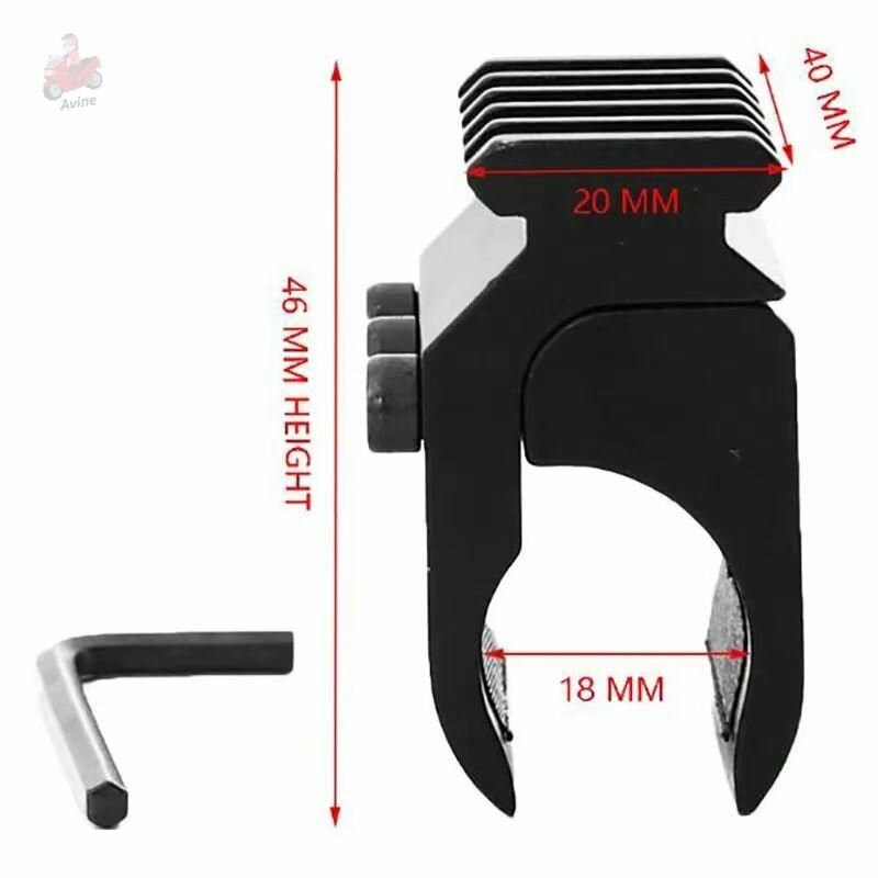 Кронштейн для крепления аксессуаров на оружие с пятью слотами Weaver, совместимый с ЛЦУ и фонарями