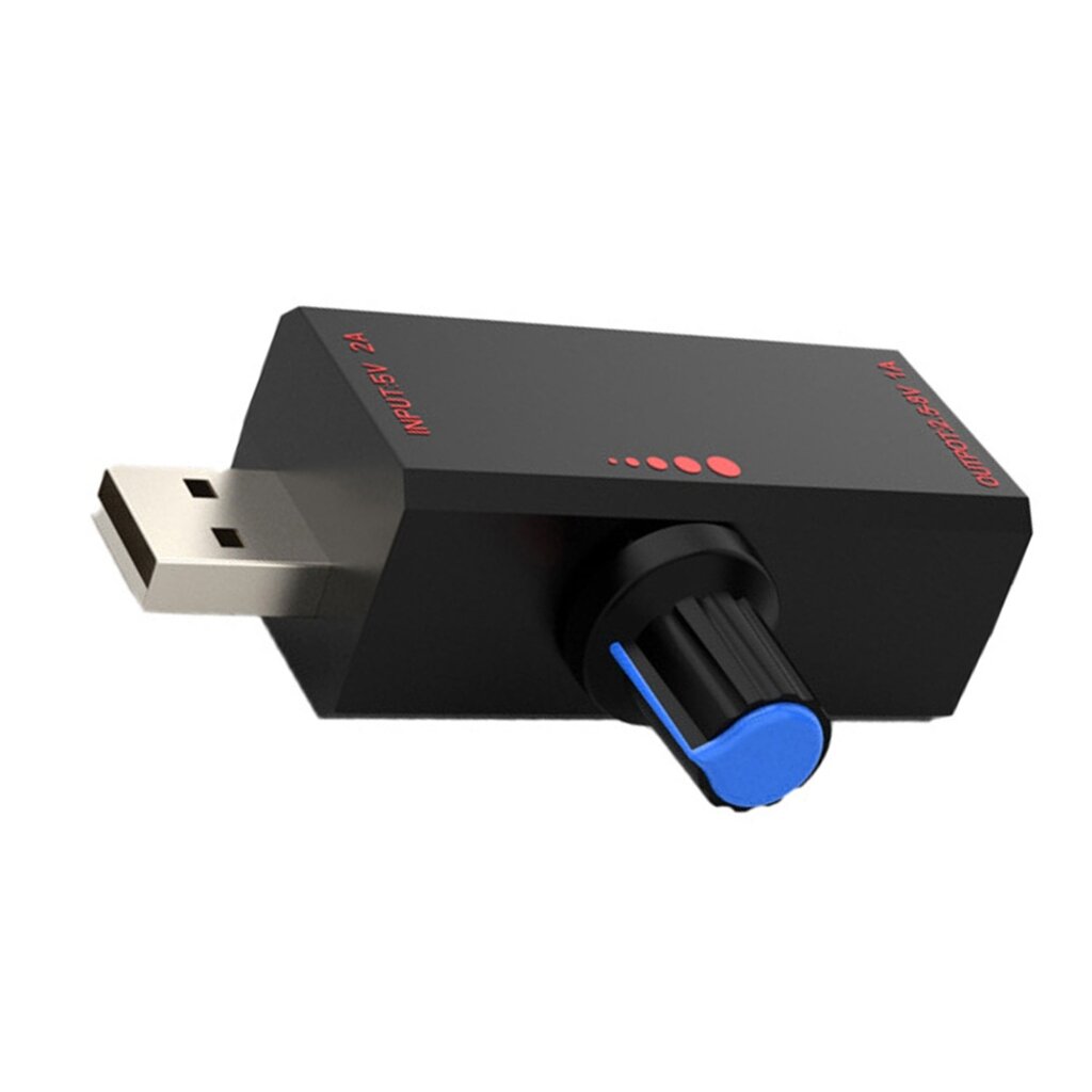 USB Регулятор Скорости Вентилятора Бесступенчатая Регулировка для Настольных Компьютеров и Ноутбуков Вентилятор Птица Ванна Водяной Цветок Контроллер Устройства