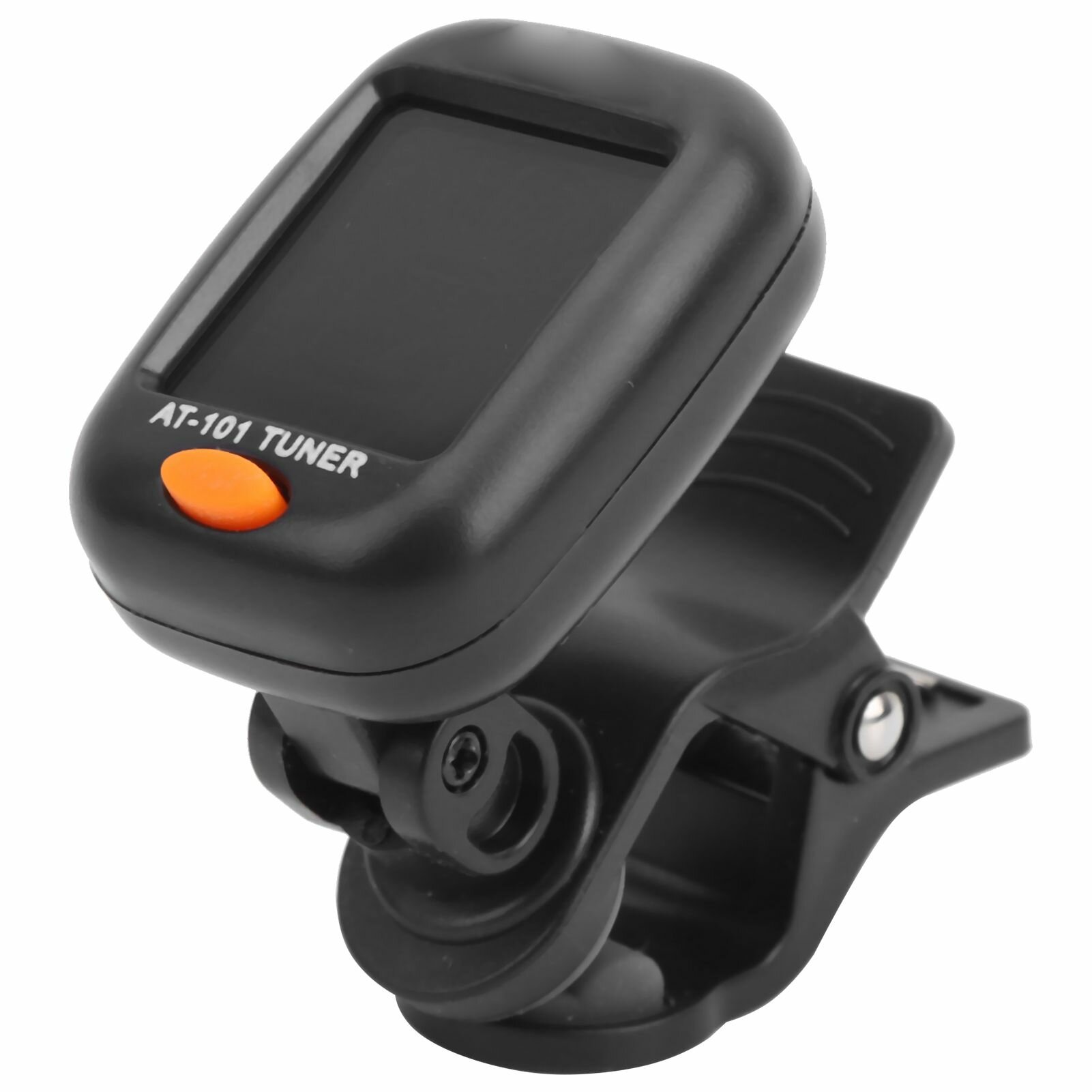 Универсальный гитарный тюнер с клипсой для укулеле, баса и струнных инструментов. Точный цифровой хроматический инструмент для настройки.