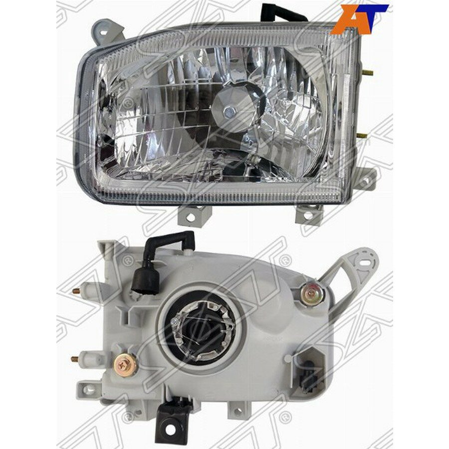 SAT ST3151136LUS Фара Nissan Pathfinder 99-02 / Terrano 99-02 (Слева/ Галоген/ Ручная регулировка)