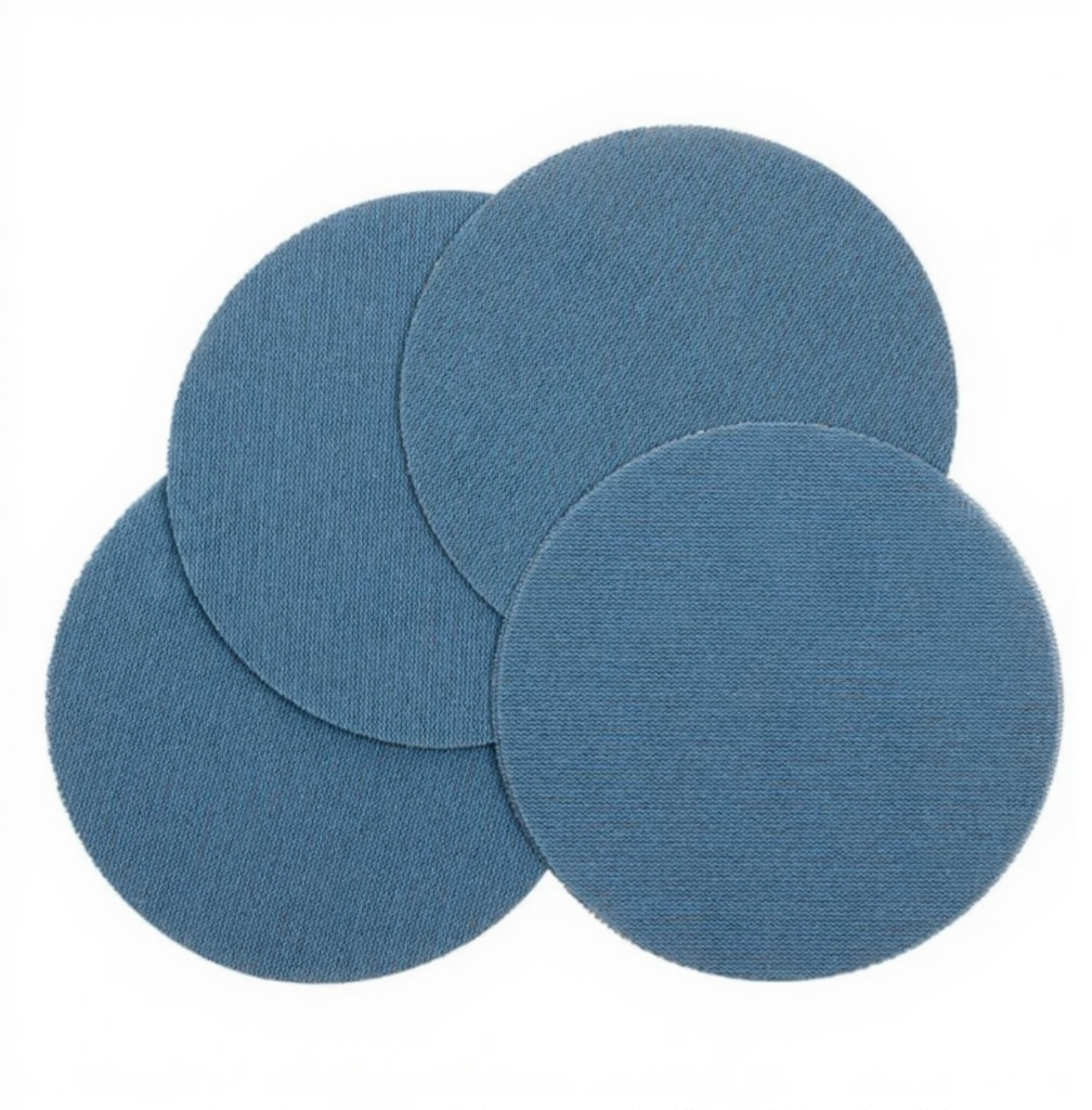 Круг шлифовальный сетка DLT GrandFlex BLUE-NET CERAMIC, P80, 150мм, 10шт, (керамика), арт. 3032