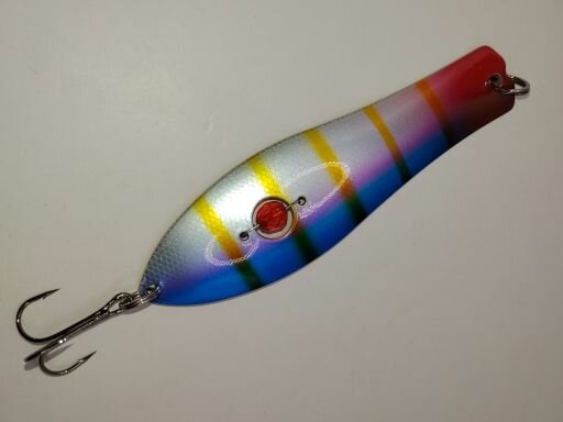 Блесна колебалка Kuusamo Professor, 115 мм, 36 г, для ловли хищника