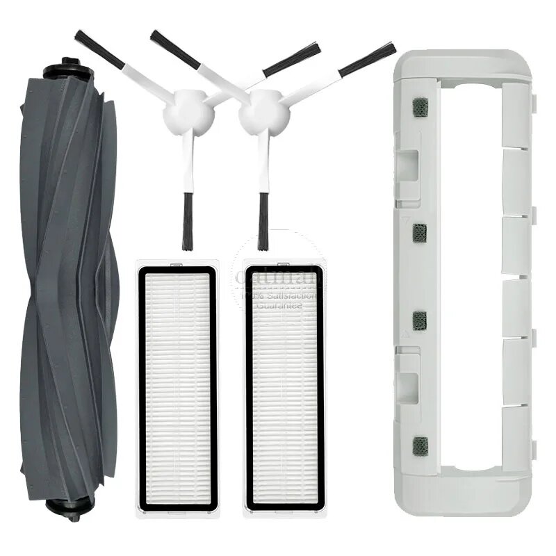 Аксессуары для Xiaomi MIJIA Omni / Omni 1S B116 / Omni 2 C102CN / Omni X10+, аксессуары для робота, запасная основная щетка, фильтр нера, тряпки Белый, JL