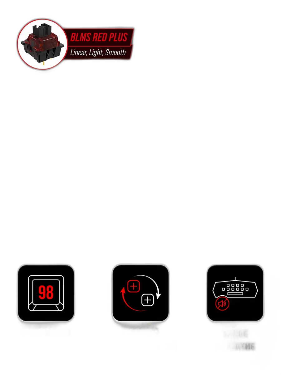 Клавиатура Bloody S98 (s98 black)