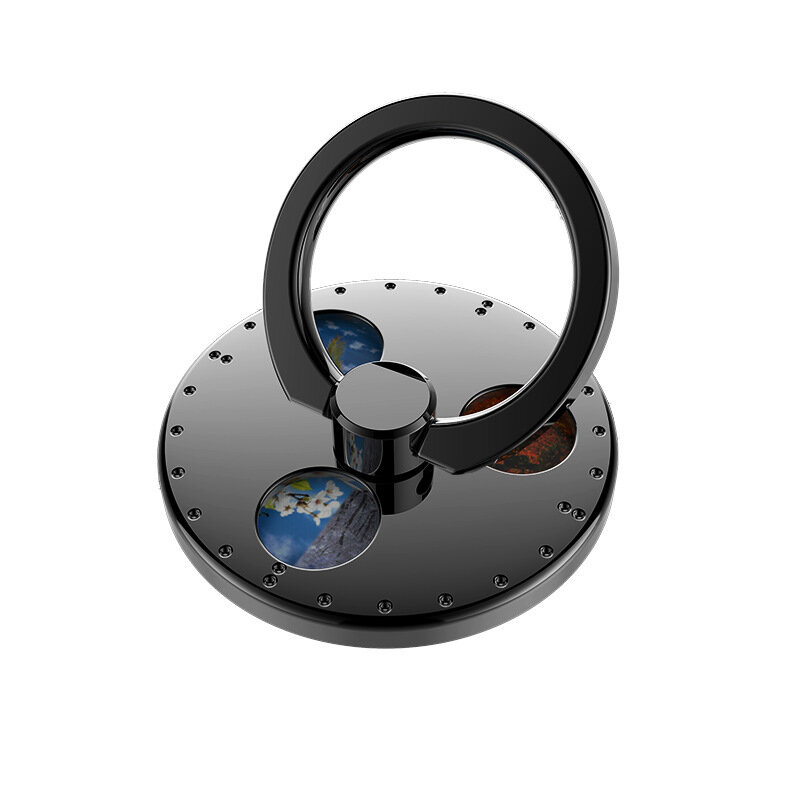 Круглый Веселый Вращающийся Творческий Мобильный Телефон Кронштейн Кольцо Пряжка Декомпрессии Мобильный Телефон