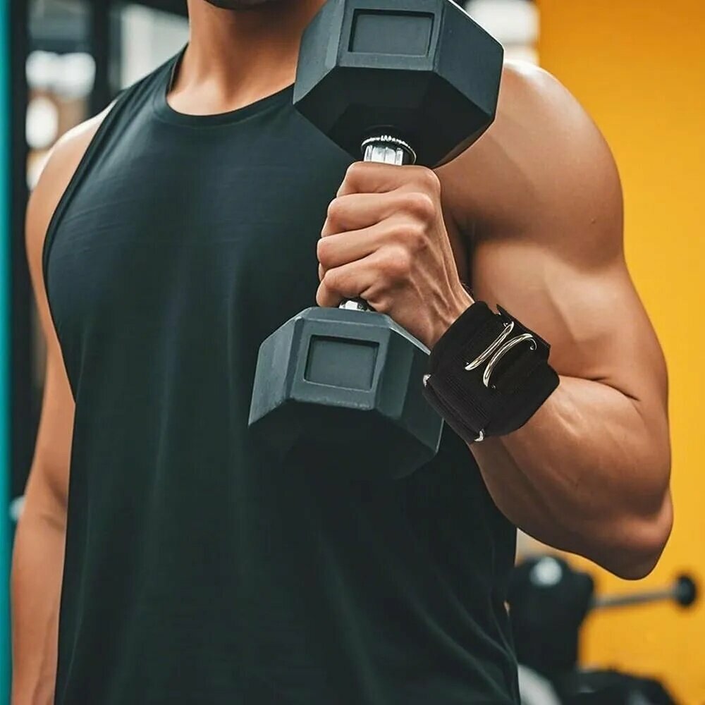 Лямки для тяги/ Кистевые ремни для турника и штанги, Защитите свое запястье и предотвратите травмы