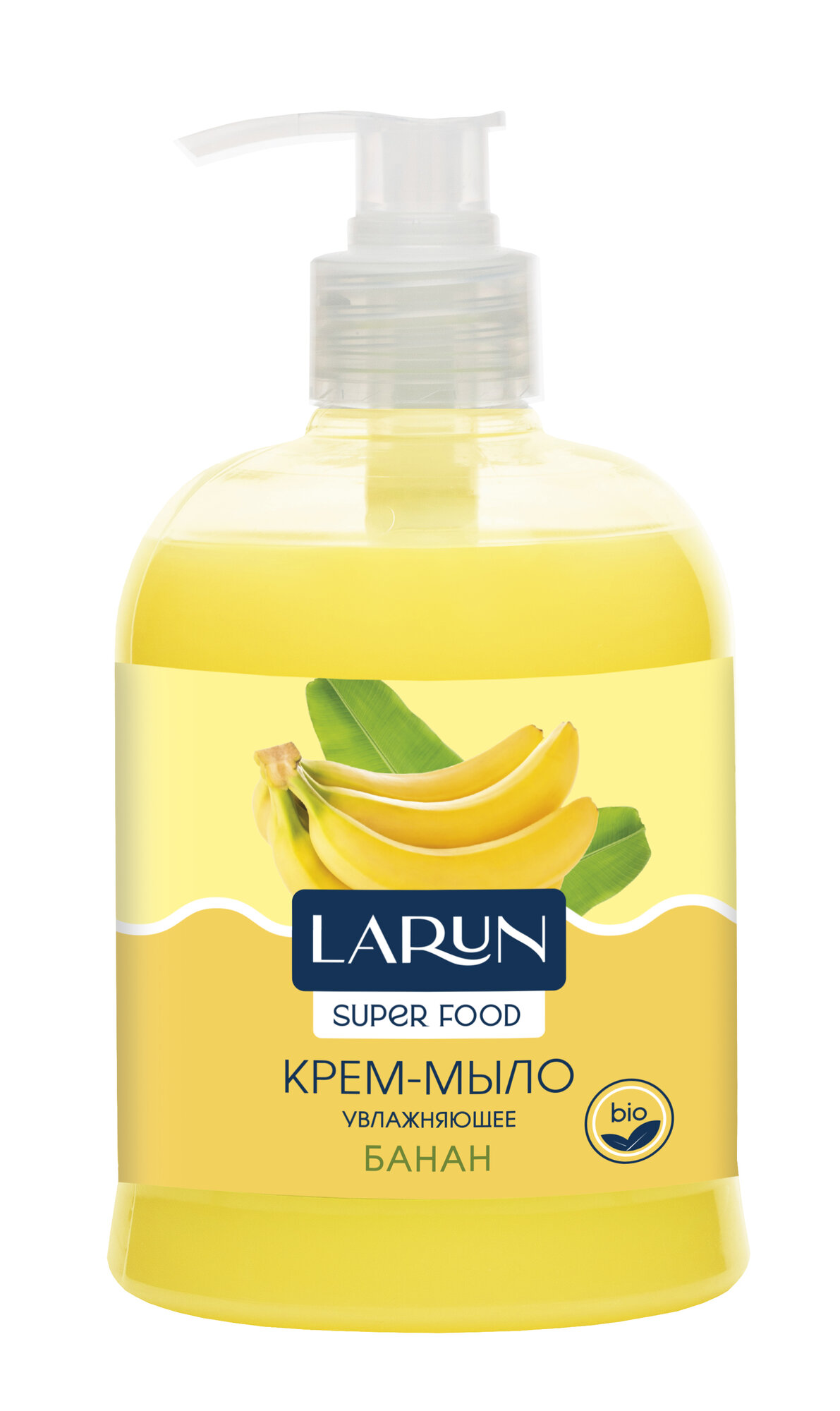 Крем-мыло жидкое Larun Банан, увлажняющее, 500мл
