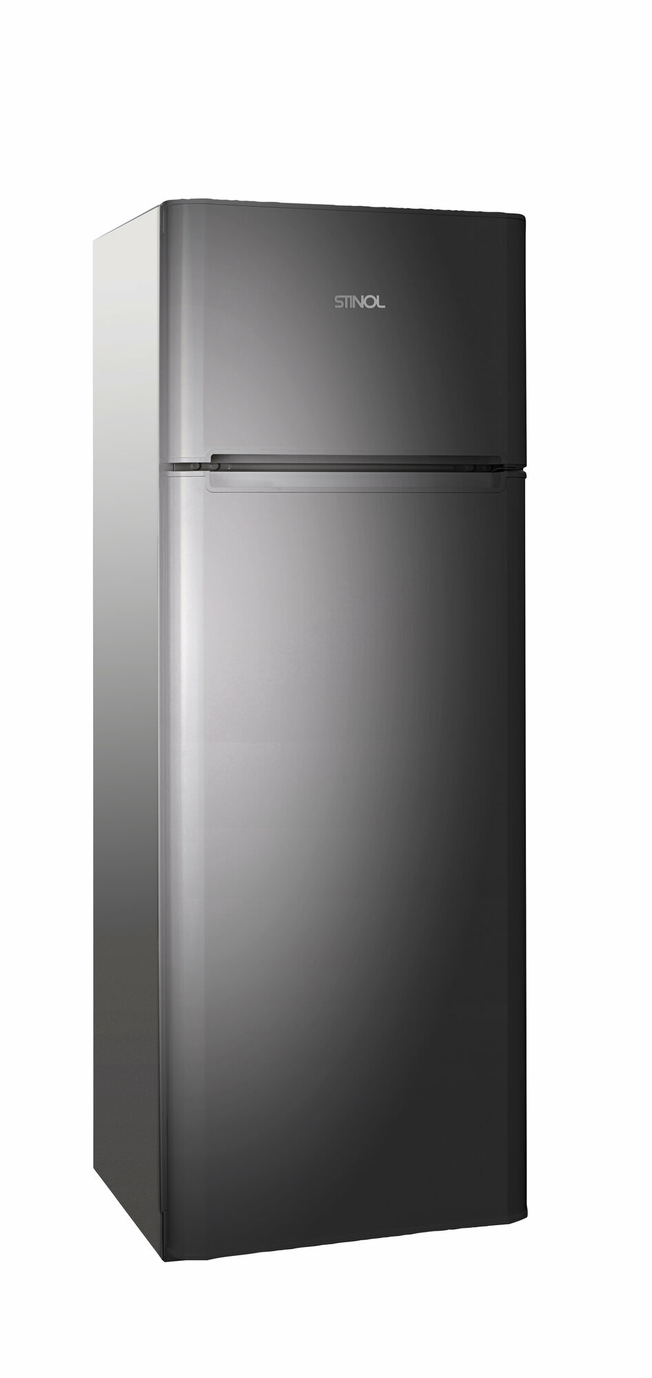 Холодильник Stinol TS167NG, серебристый, двухкамерный, капельный, 278 л