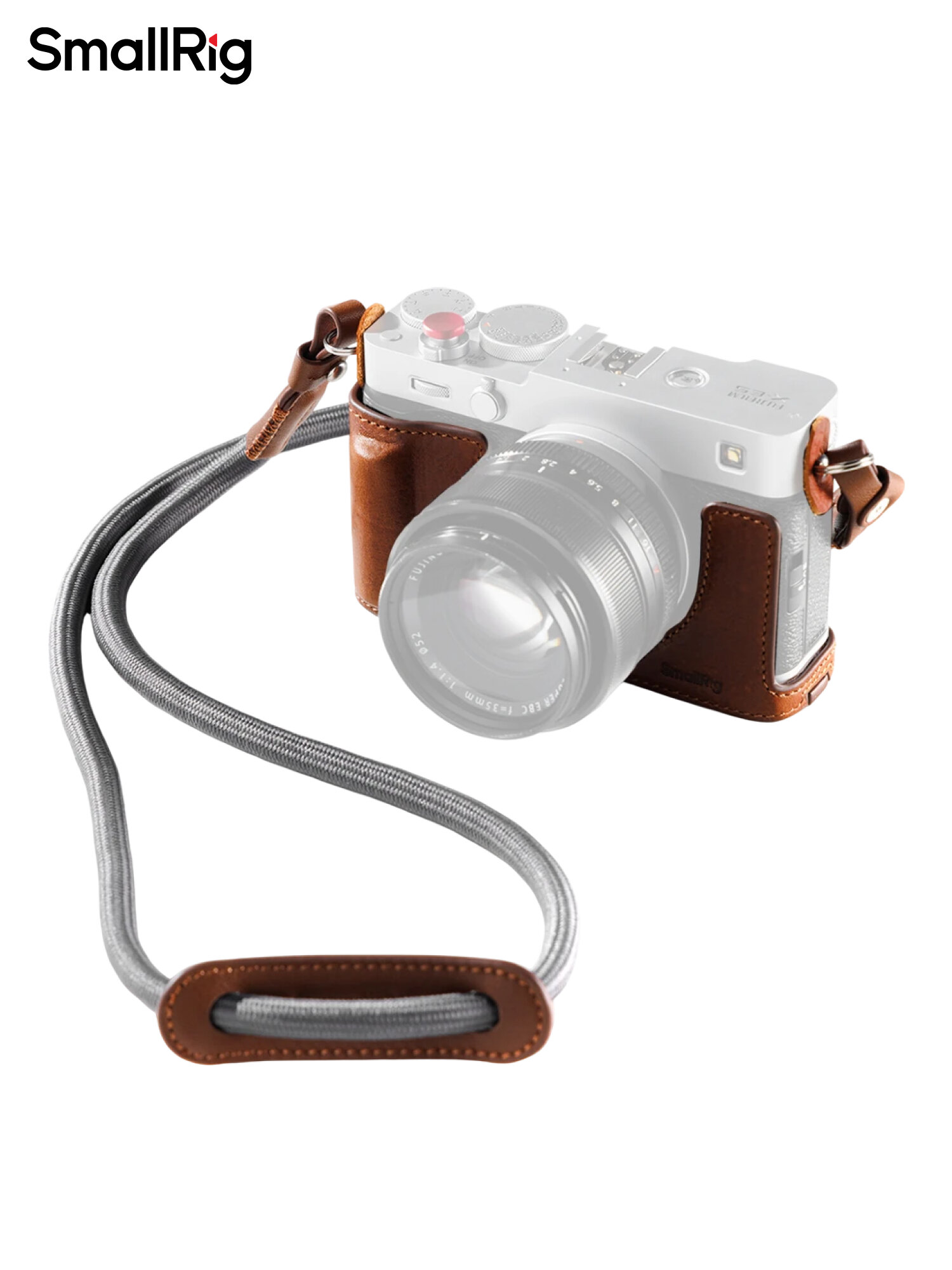 Чехол SmallRig Leather Case Kit для Fujifilm X-E5 Коричневый, кожа