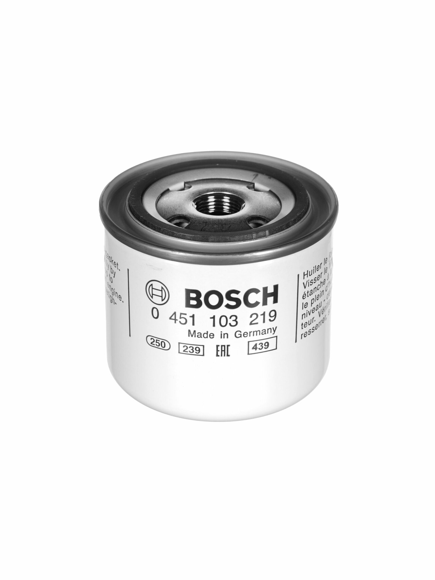 Фильтр масляный двигателя BOSCH (0 451 103 219)
