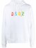 Худи DSQUARED2, размер XL, , серебристый