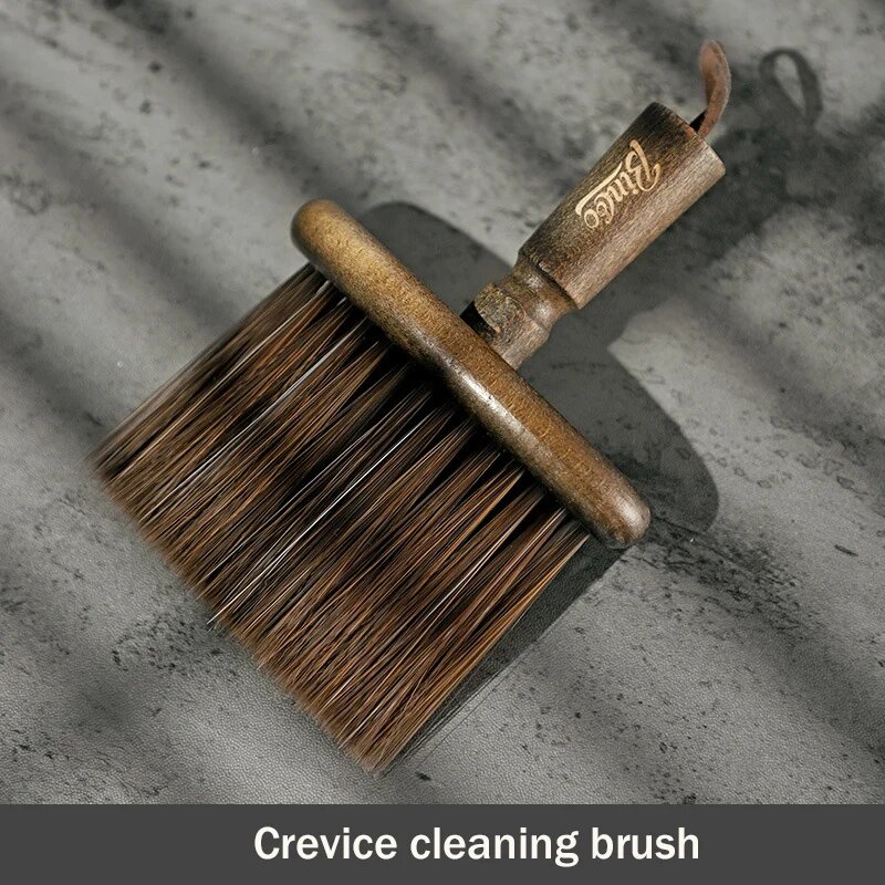 Портативная Чистящая Щетка для кофе, аксессуары для машин, мягкие/твердые деревянные пылесосы, чашка для эспрессо, кофейная ложка