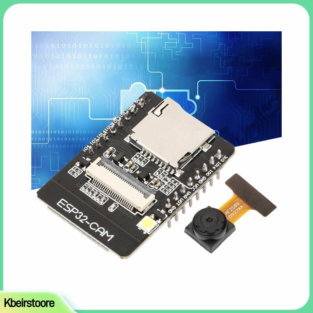 Плата разработки ESP32S WiFi BT с модулем камеры