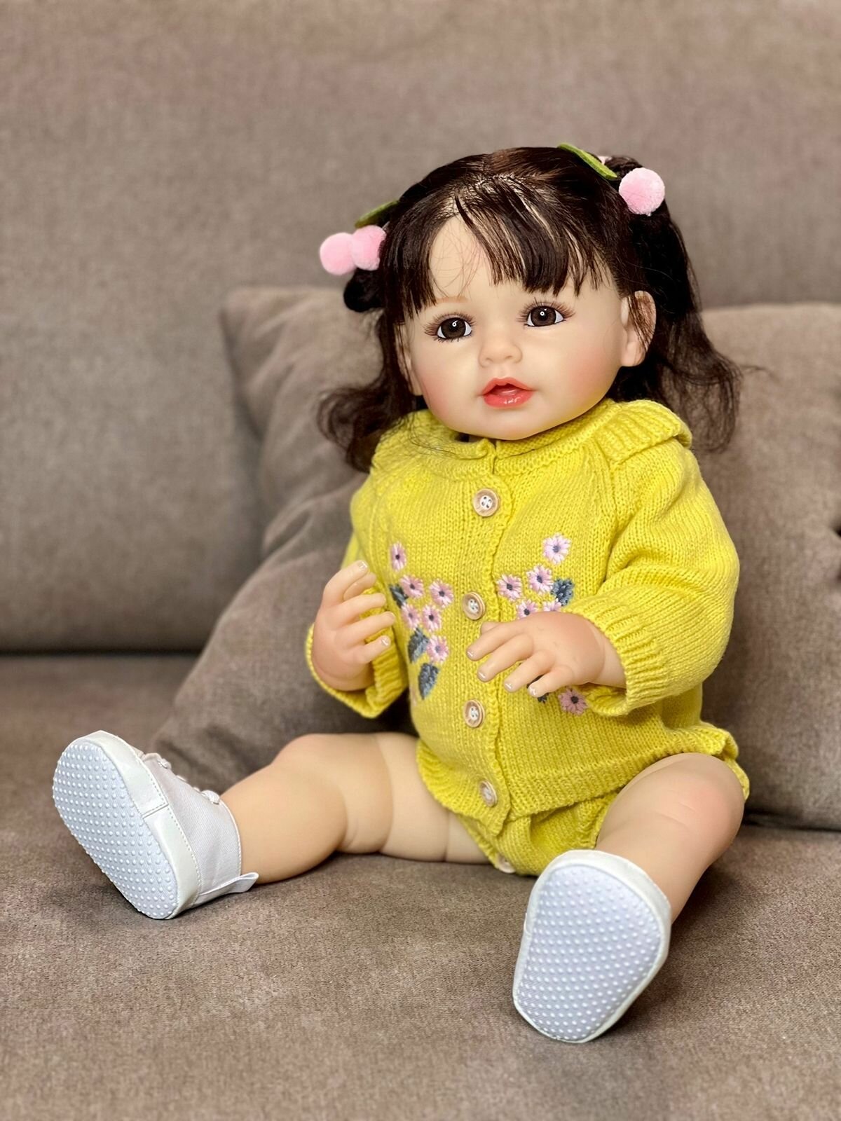 Кукла Реборн виниловая 55 см