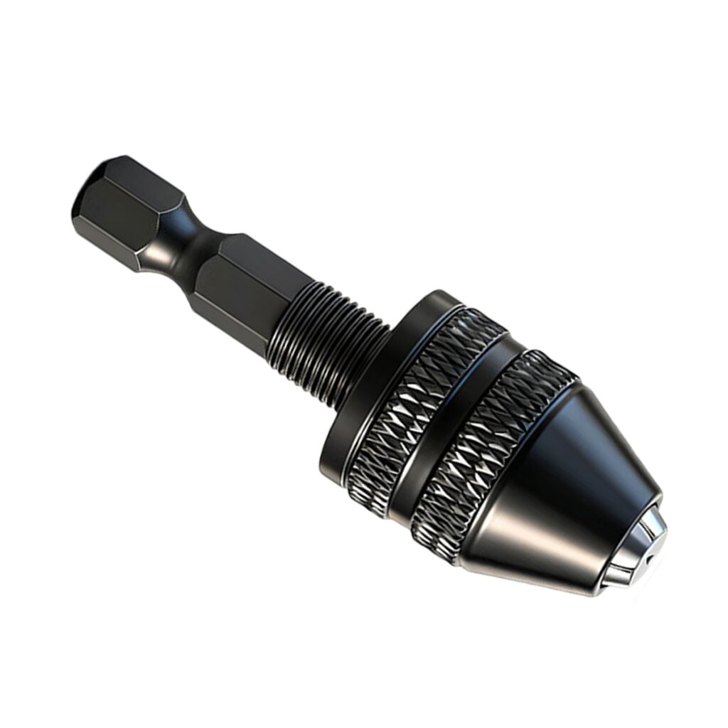 Универсальная пневматическая электродрель с шестигранным хвостовиком и трехкулачковым патроном-диапазон зажима от 0,3 до 3,6 мм