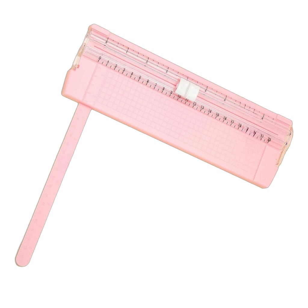 Резак для бумаги формата А5, резак для бумаги, удобный резак для бумаги, складной резак для фотографий-светло-розовый