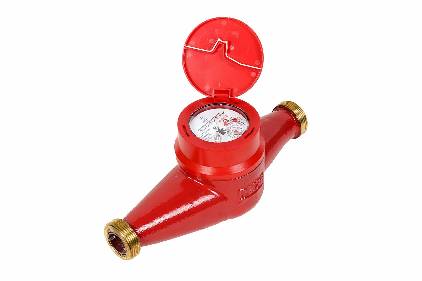 Счетчик воды Декаст ВСКМ 90--25, многоструйный, рабочее давление 16 бар