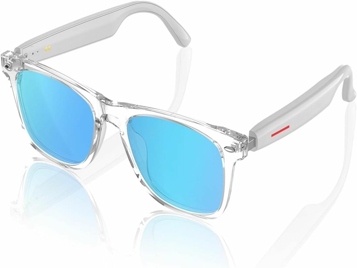 Умные очки E13, Bluetooth-очки для перевода с помощью искусственного интеллекта, перевод в режиме реального времени более чем на 100 языков, прослушивание песен и вызов смарт-очков