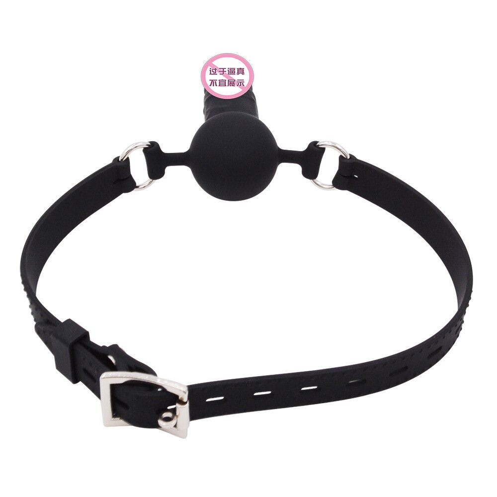 Силиконовый фаллоимитатор SM, кляп для рта, шарик для глубокого горла, секс-игрушки, товары для взрослых, бондаж и тренировки для мужчин и женщин.