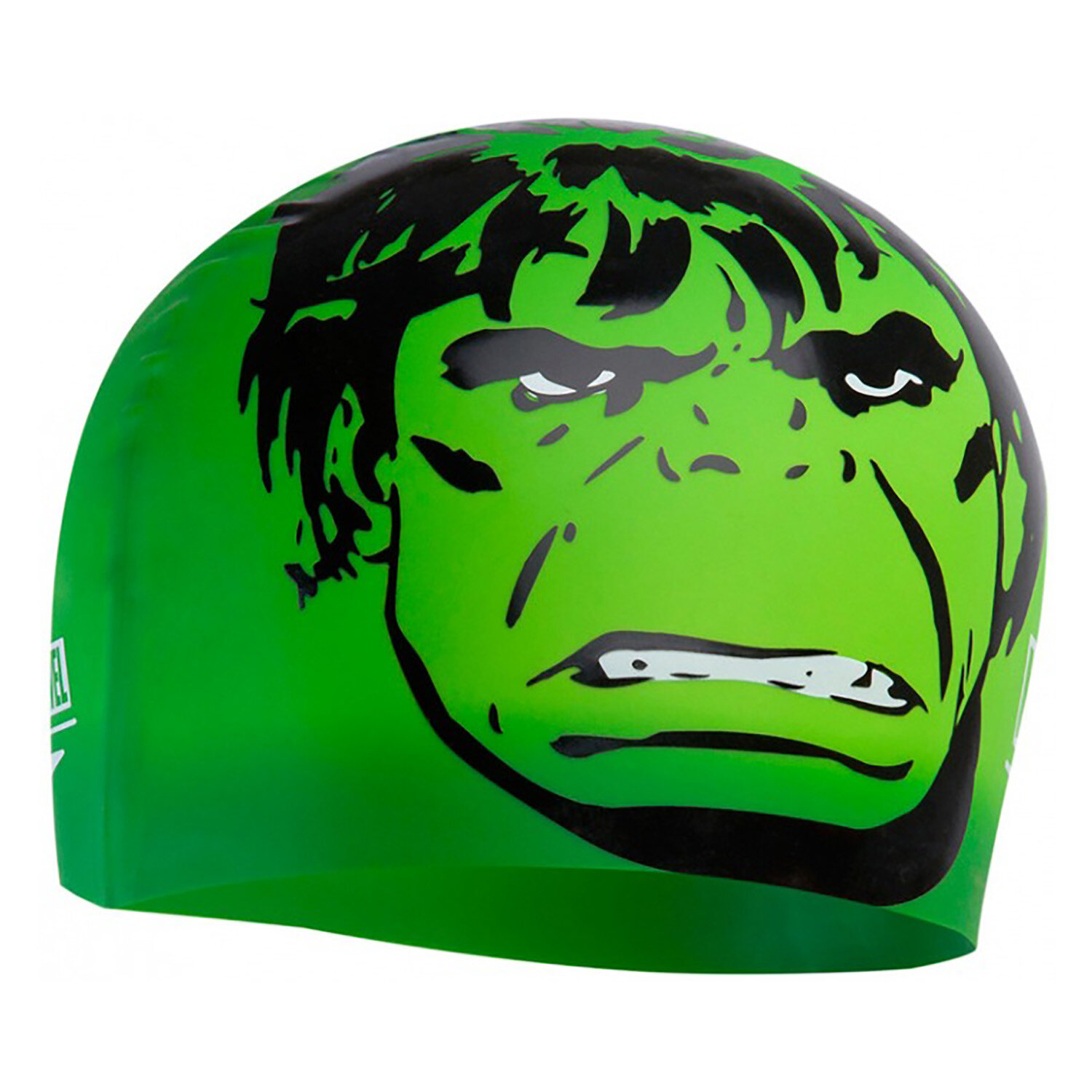 Шапочка для плавания Speedo Junior Slogan Swim Cap Hulk Classic Green/ Black (см:53-58)