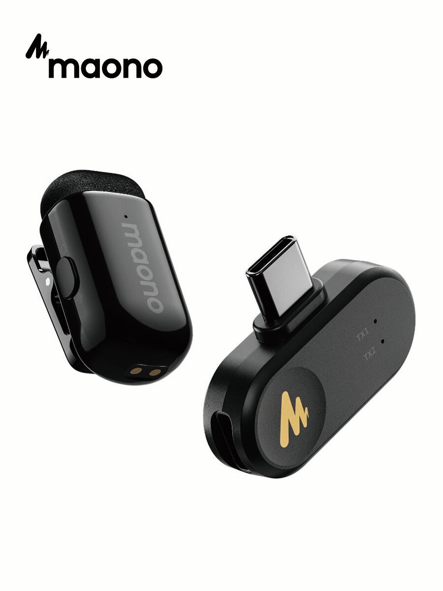 Maono микрофон петличный WAVE T1 mini; Type-C(1RX+1TX)
