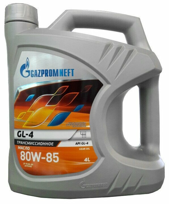 Масло трансмиссионное газпромнефть GL-4 80W85 (4л) 2389901366
