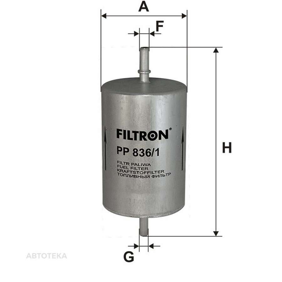 Фильтр топливный FILTRON PP8361