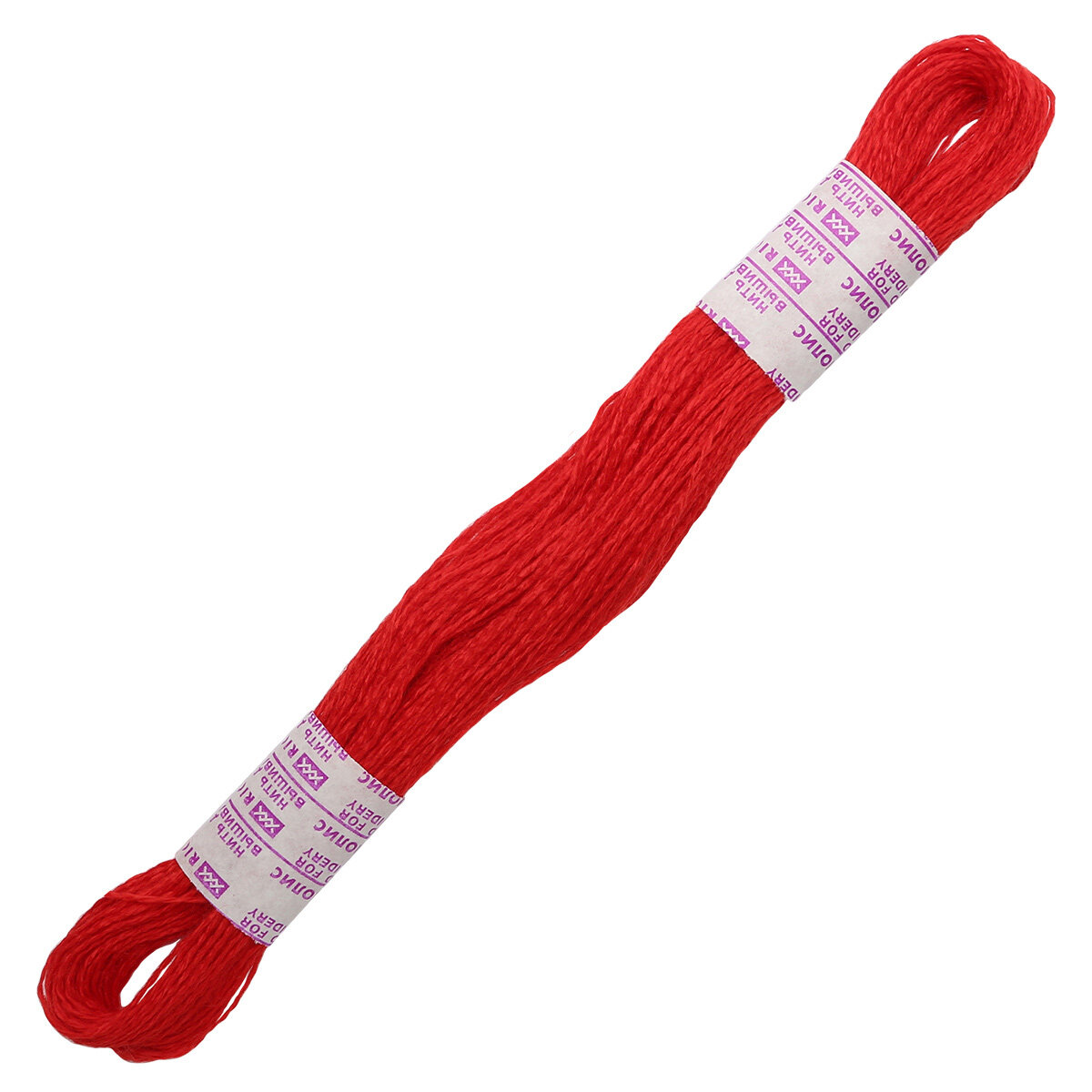 Мулине нитки для вышивания, 10 шт*20 м, цвет 122, Риолис (шерсть, акрил)