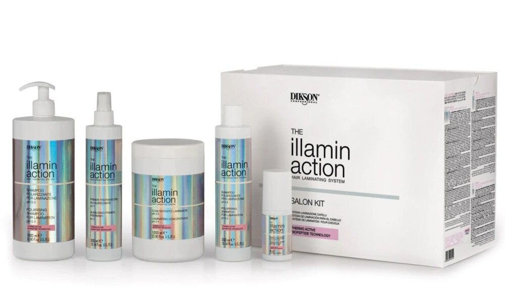 Набор для ламинирования волос (салон) Dikson KIT SALON ILLAMIN ACTION STANDART, 80 мл