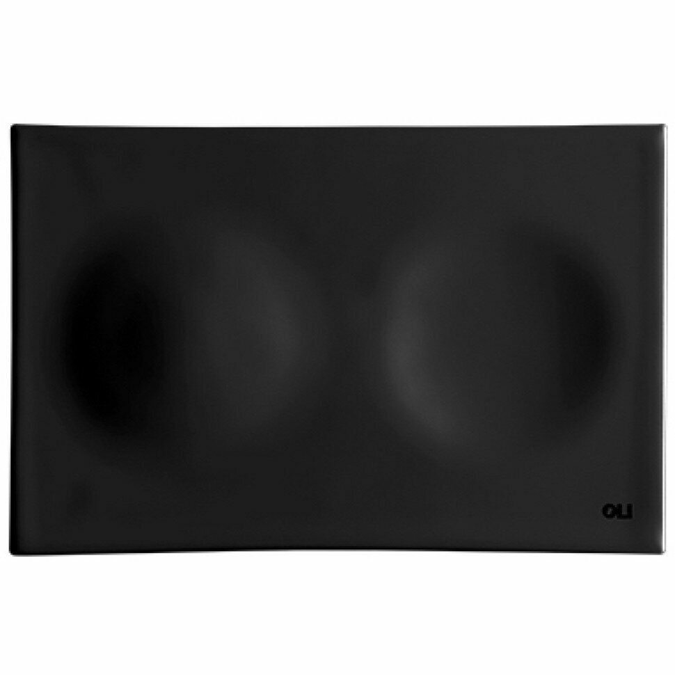 OLI Смывная клавиша OLI 878981 Moon, черный no-toutch