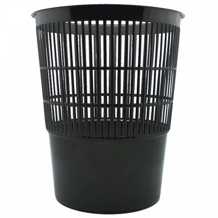 Корзина для мусора 14л решетчатая черная Attomex арт.4106702. Количество в наборе 5 шт.