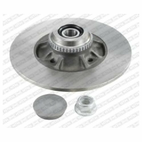 Тормозной диск задний SNR kf155104u для Renault Clio II, III, Megane I, THALIA I LB I
