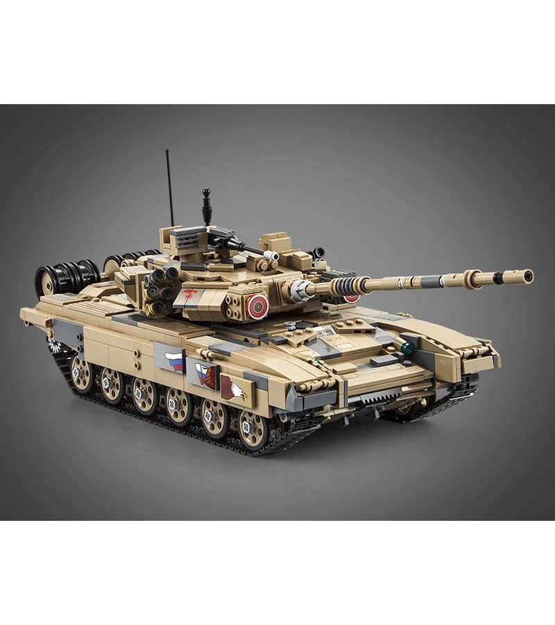 Конструктор CaDA Танк Т90 (1722 детали)
