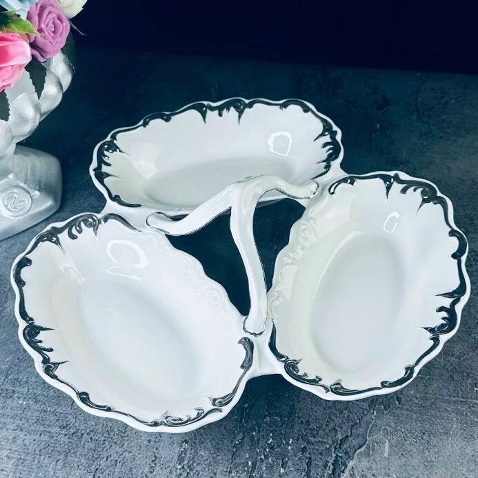 Менажница 26см Фарфор 666-386 118-666-386