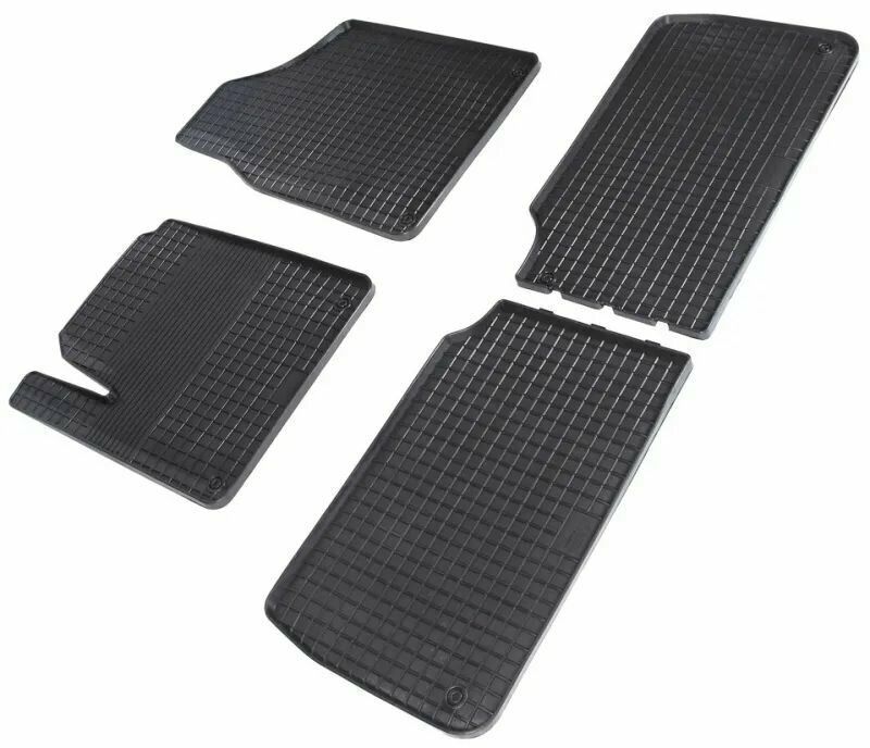 Коврики для салона резиновые Seintex рисунок "Сетка " для Mercedes-benz SPRINTER CLASSIC (2008-)