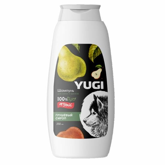 Шампунь YUGI для собак и щенков грушевый сироп 250мл