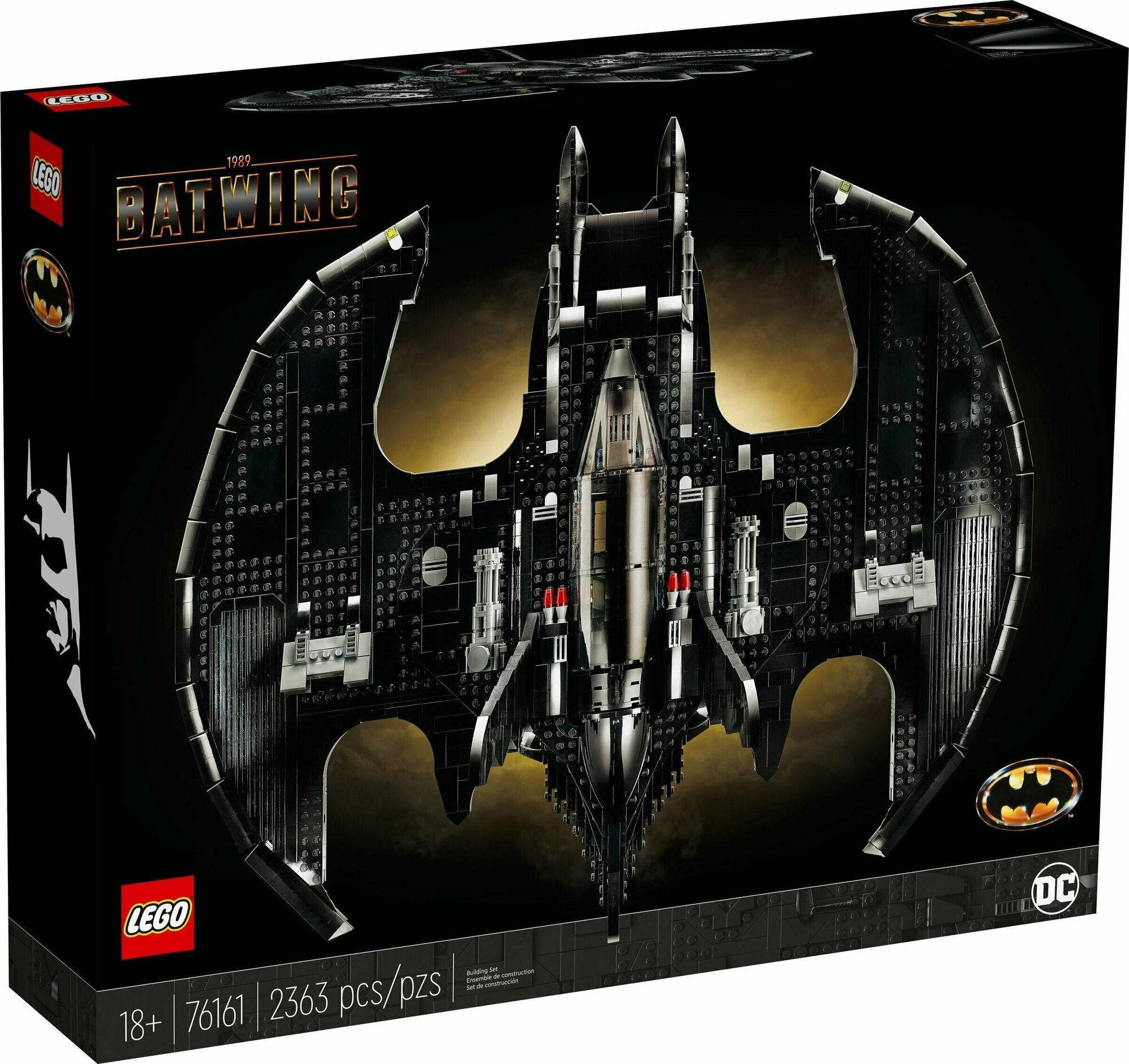 Конструктор LEGO DC Comics 76161 Бэтвинг 1989 года