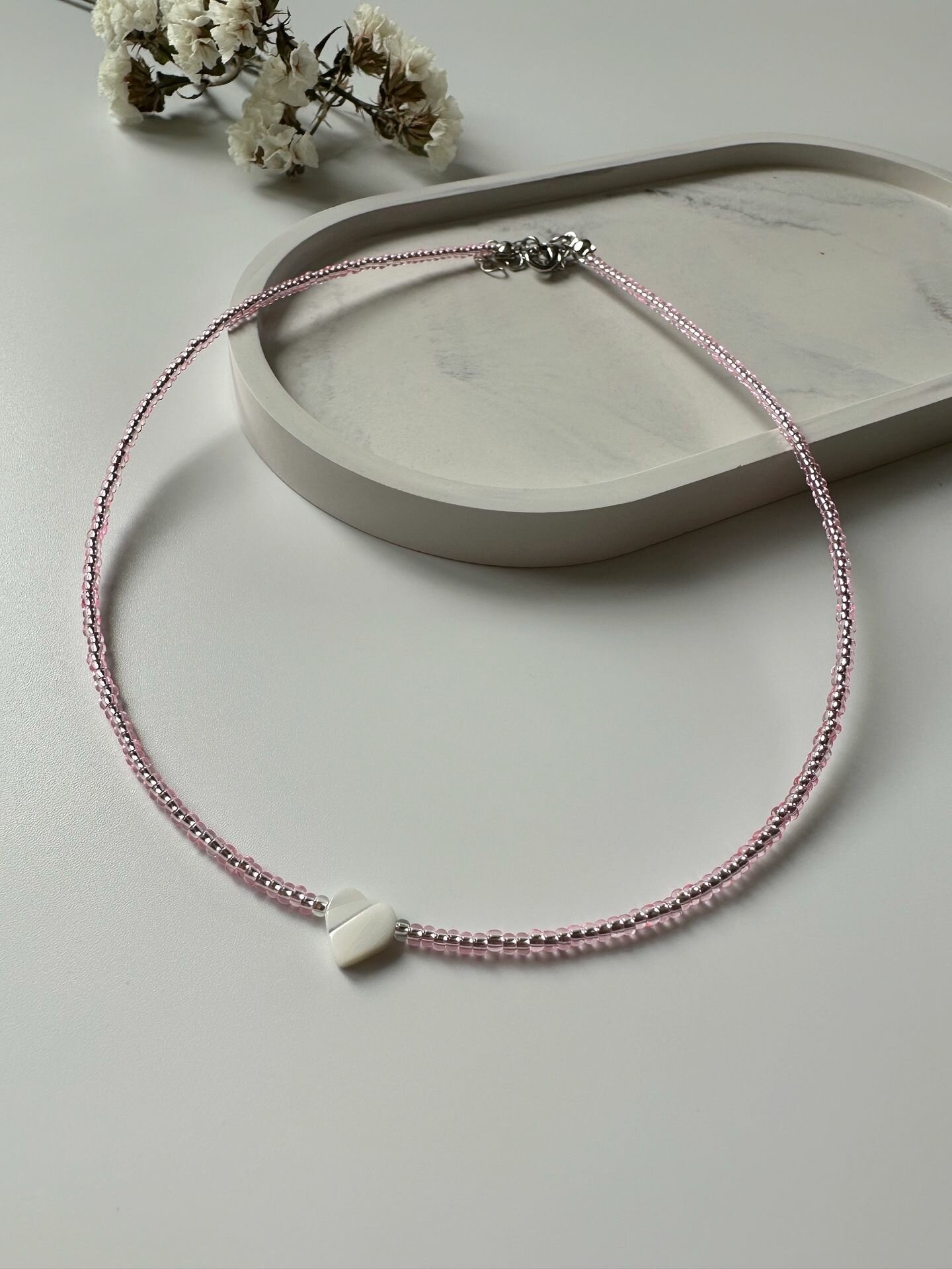 Чокер, бисер