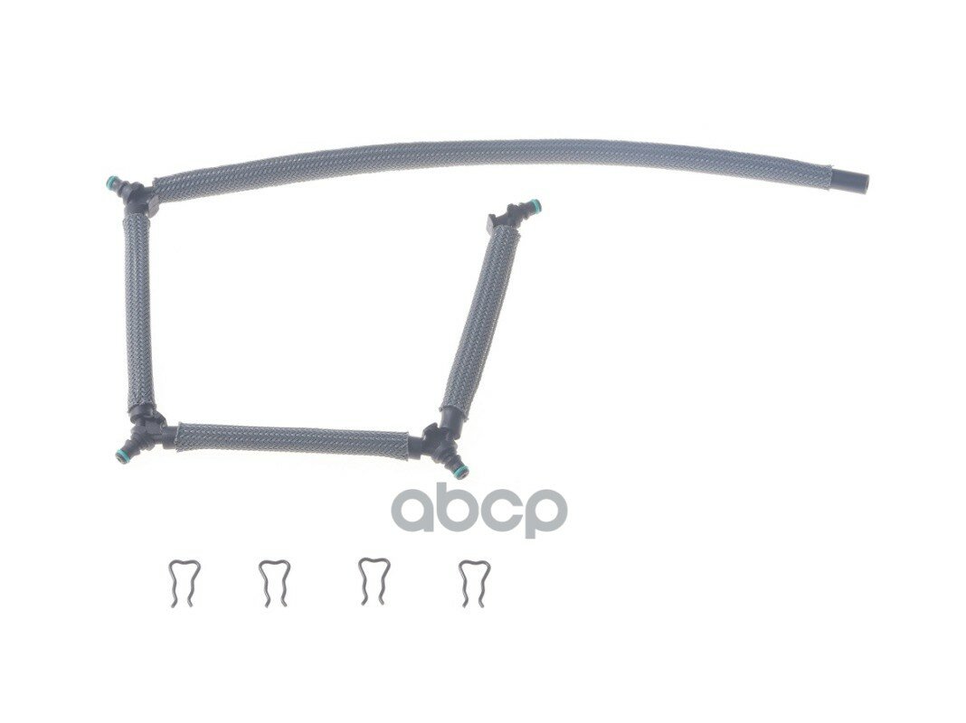 Топливня трубка (обратка) Citroen C4/C5, Peugeot 307 2.0 Hdi, Ford Focus/Mondeo/Galaxy/C-MAX BOGAP арт. P1621100