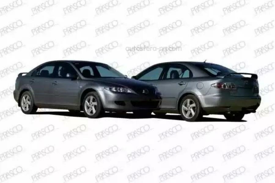 Крыло переднее прав. с боковым отверст. под повтор! Mazda 6 GG/GY 02-05 Prasco арт. MZ0493013