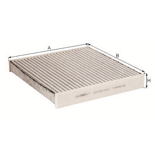 GOODWILL AG434CFC (1748479 / T163693) фильтр салона угольный Ford (Форд) Transit (Транзит) 2007