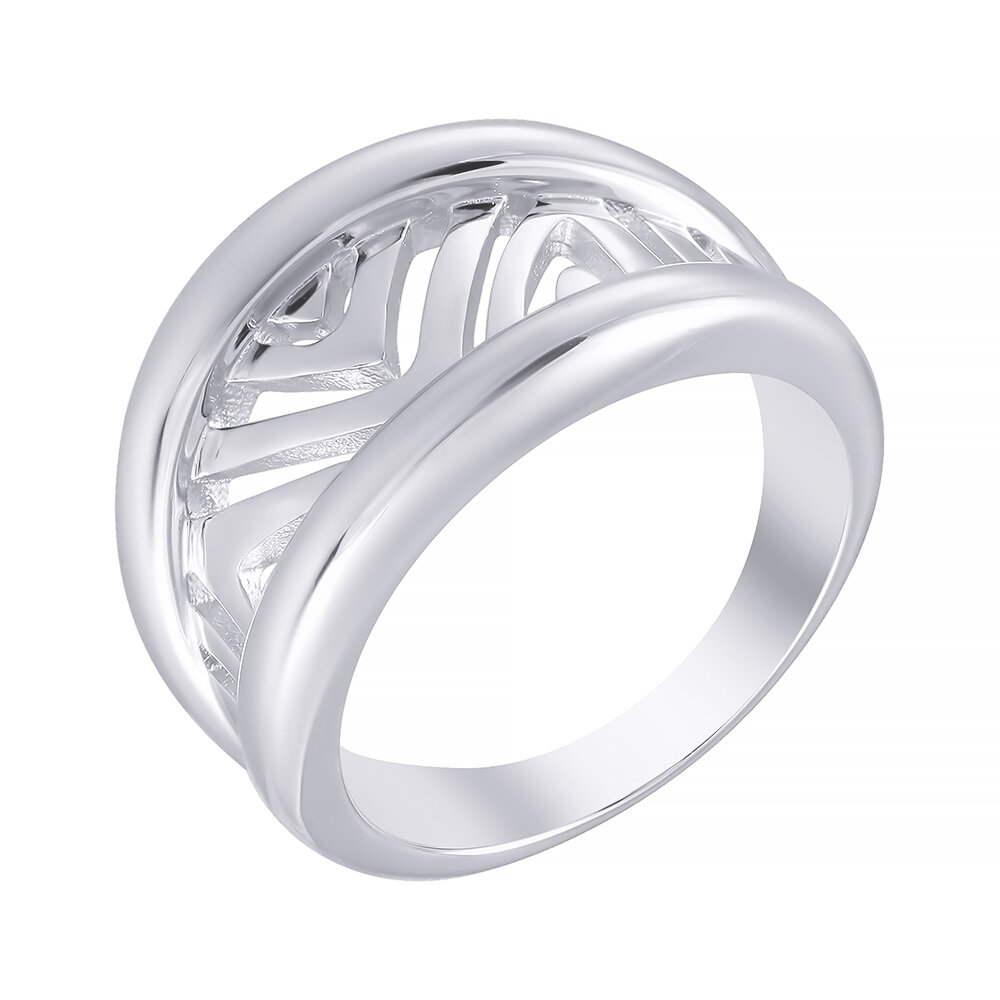 Кольцо, серебро, 925 проба